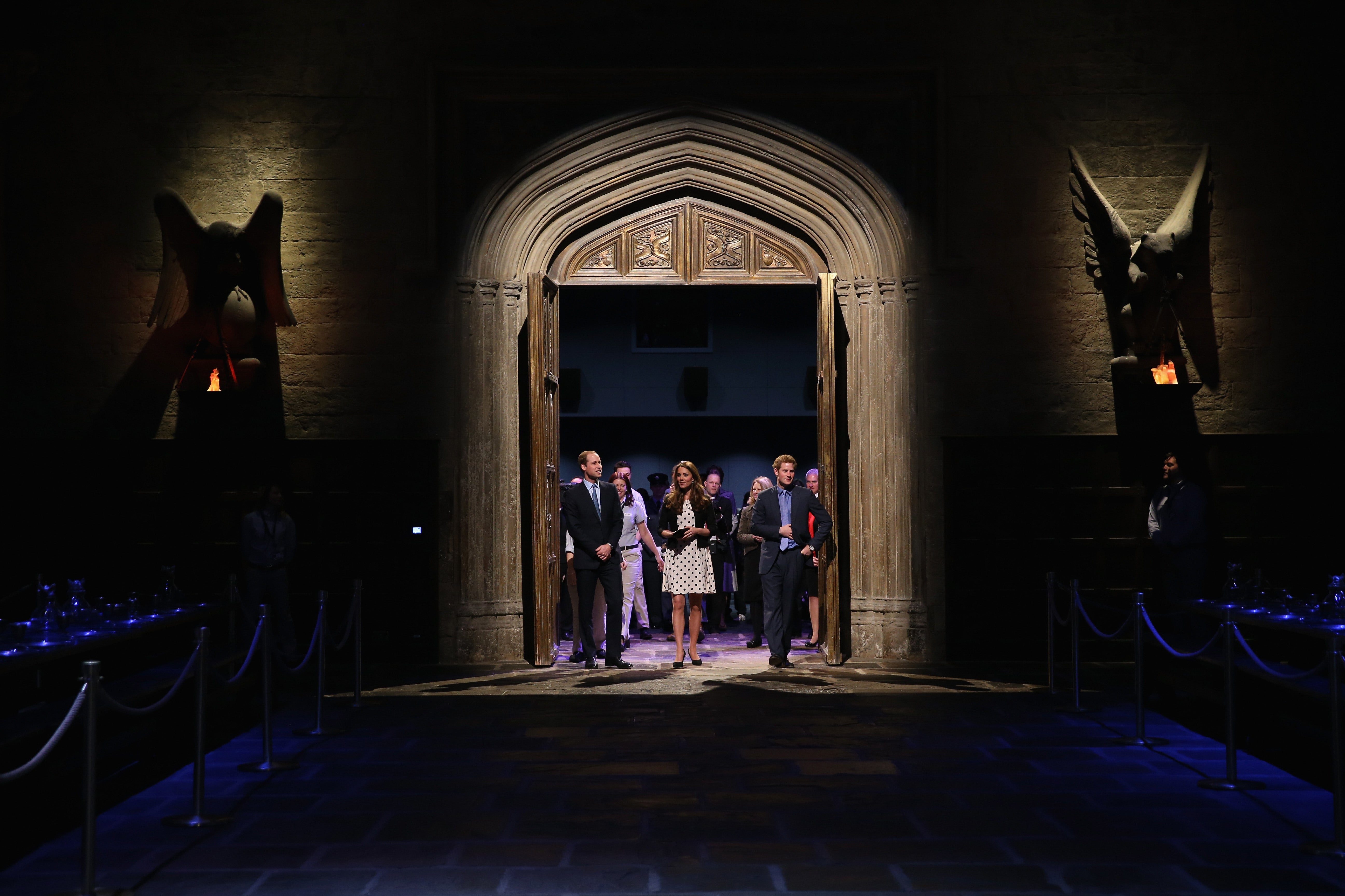 Will & Kate Hang with Harry (Potter) | Entertainment Tonight