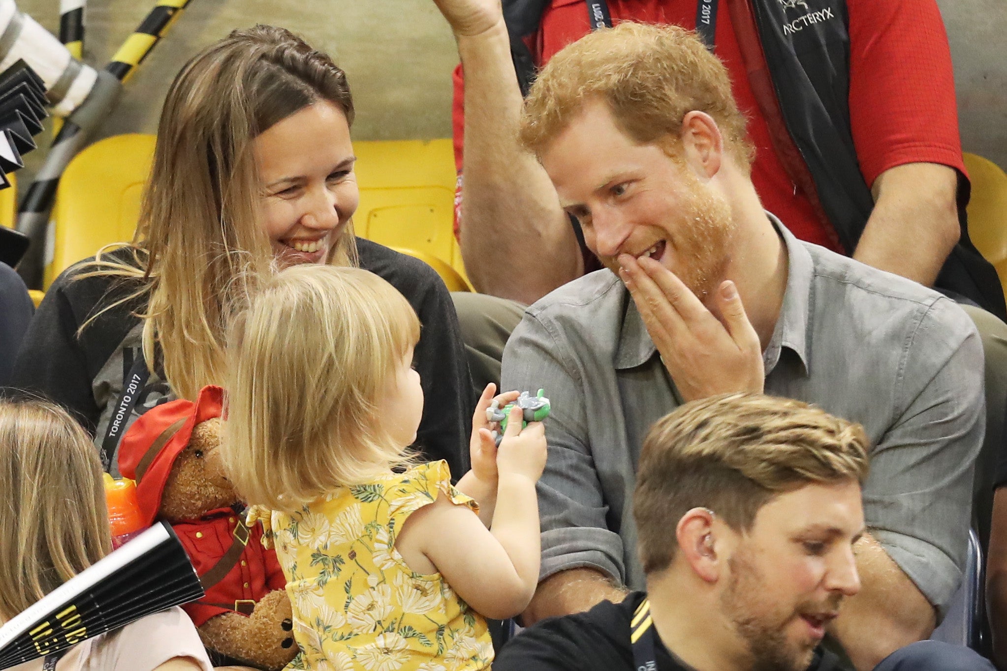 Prince Harry Makes the Cutest Faces at Adorable Toddler Who Steals His ...