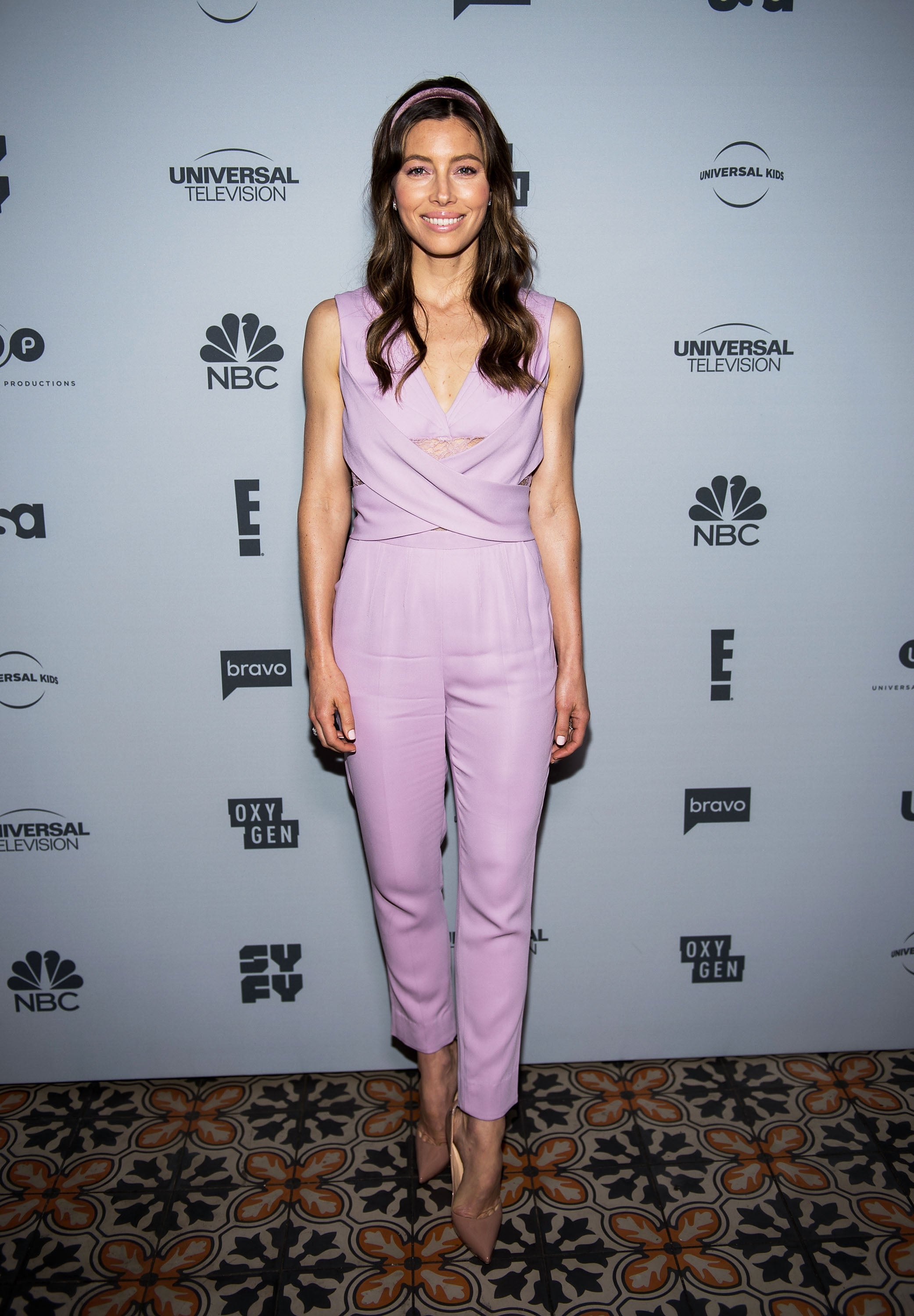 Jessica Biel's Lilac Jumpsuit, Olivia Culpo's Sheer Perfection & More ...