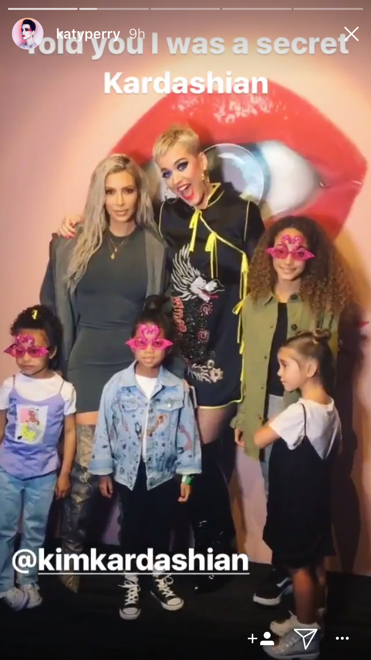 Katy Perry Embraces Being a 'Secret Kardashian' While Meeting Kim ...