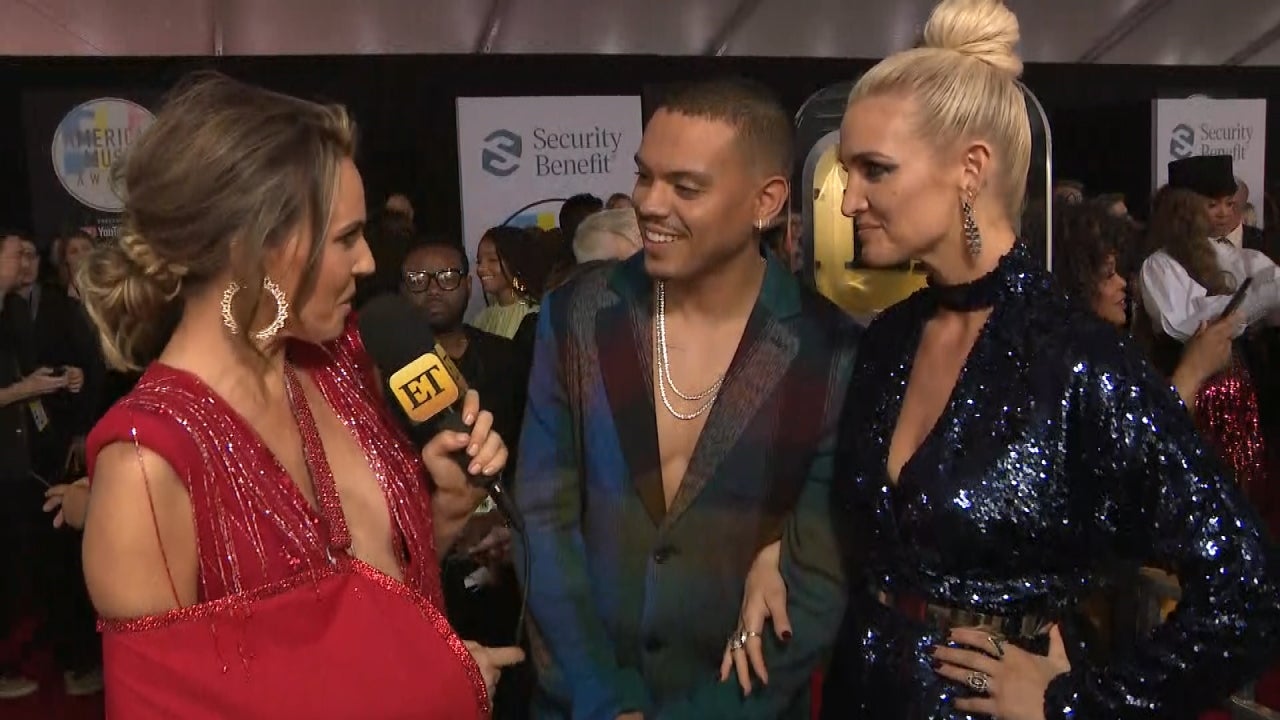 Evan Ross And Chris Brown