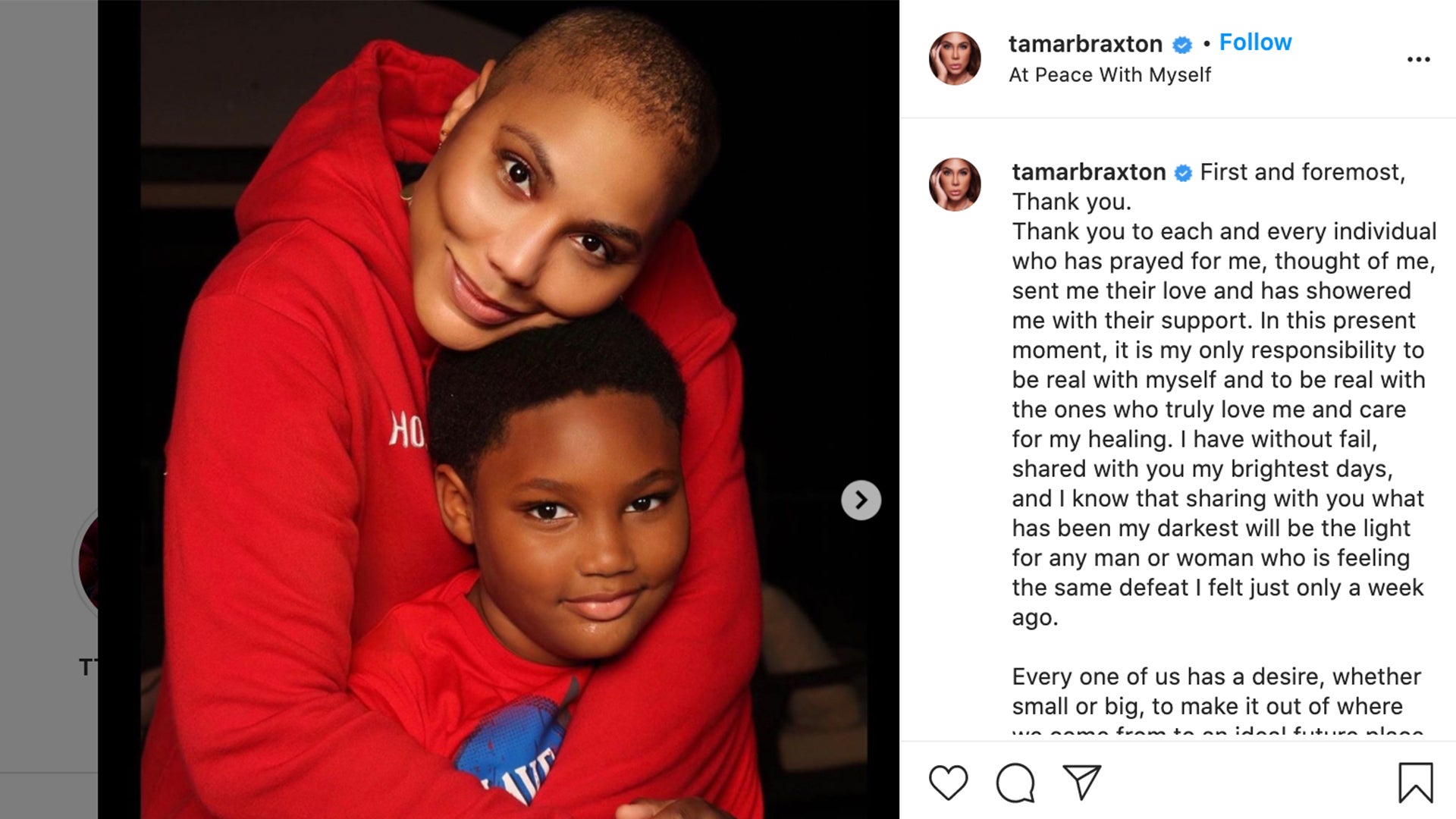 Tamar Braxton Baby Boy