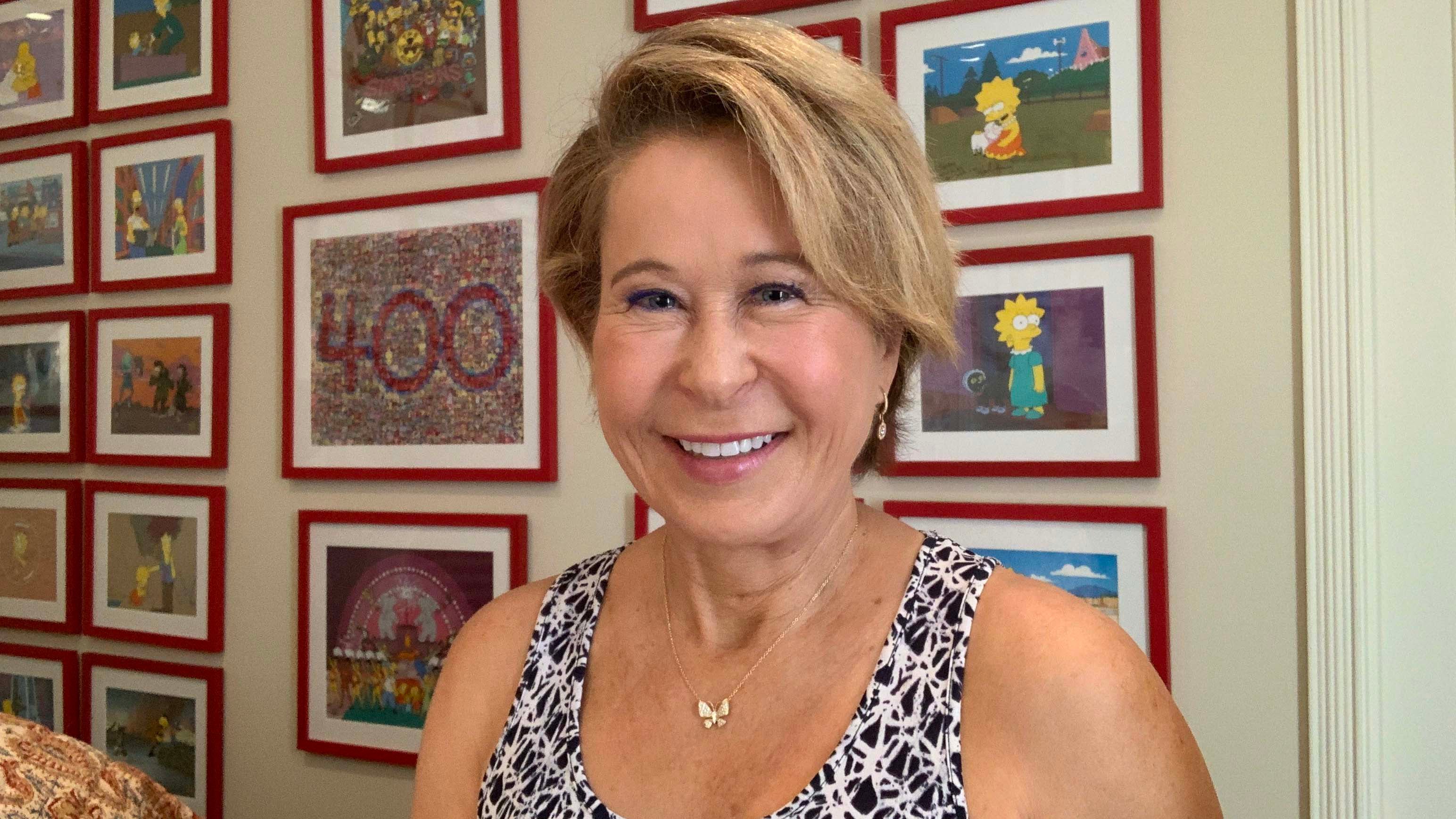 Lisa Simpson Y Yeardley Smith 'The Simpsons' Star Yeardley Smith