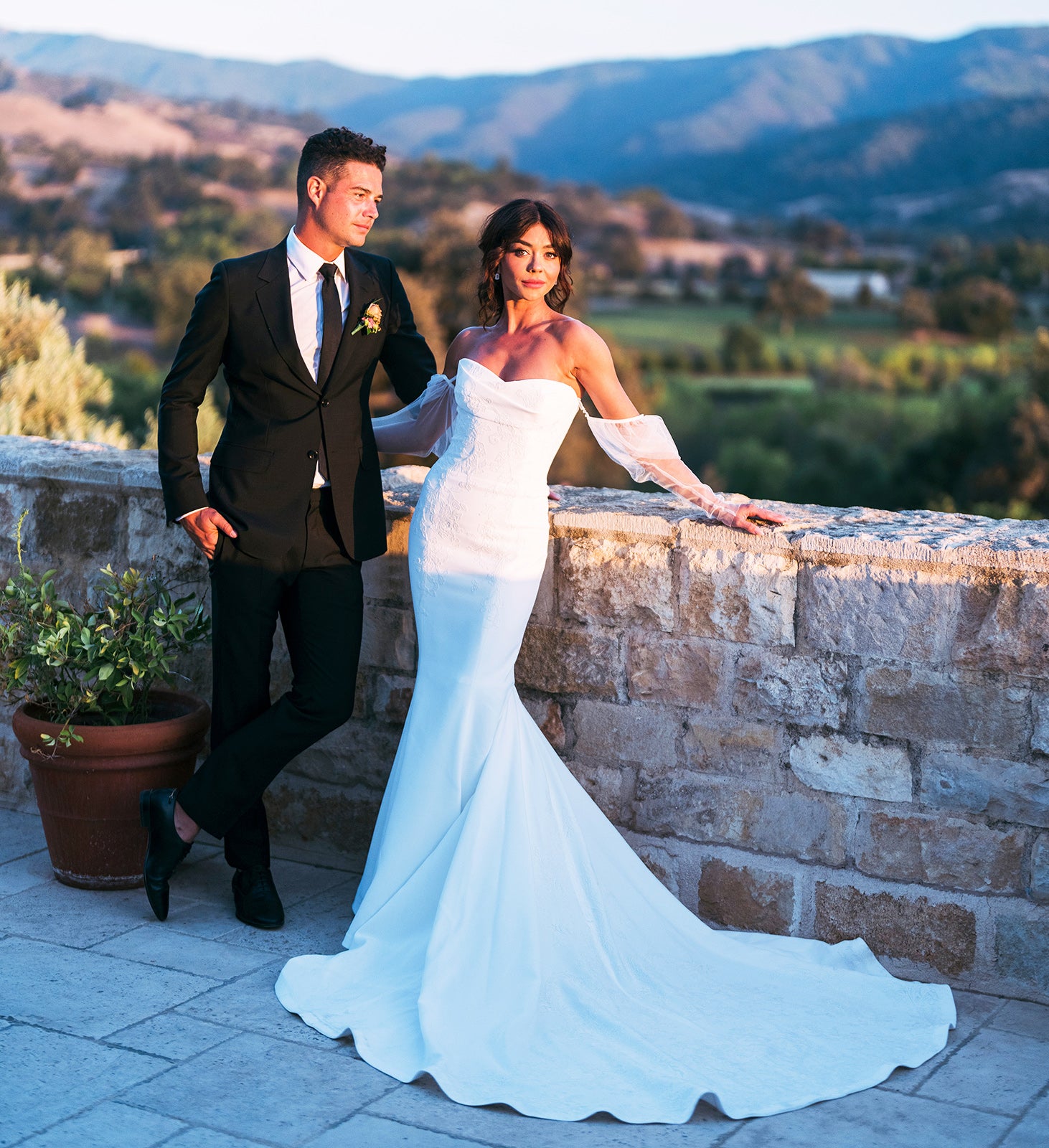 Tamera Mowry Wedding Dress