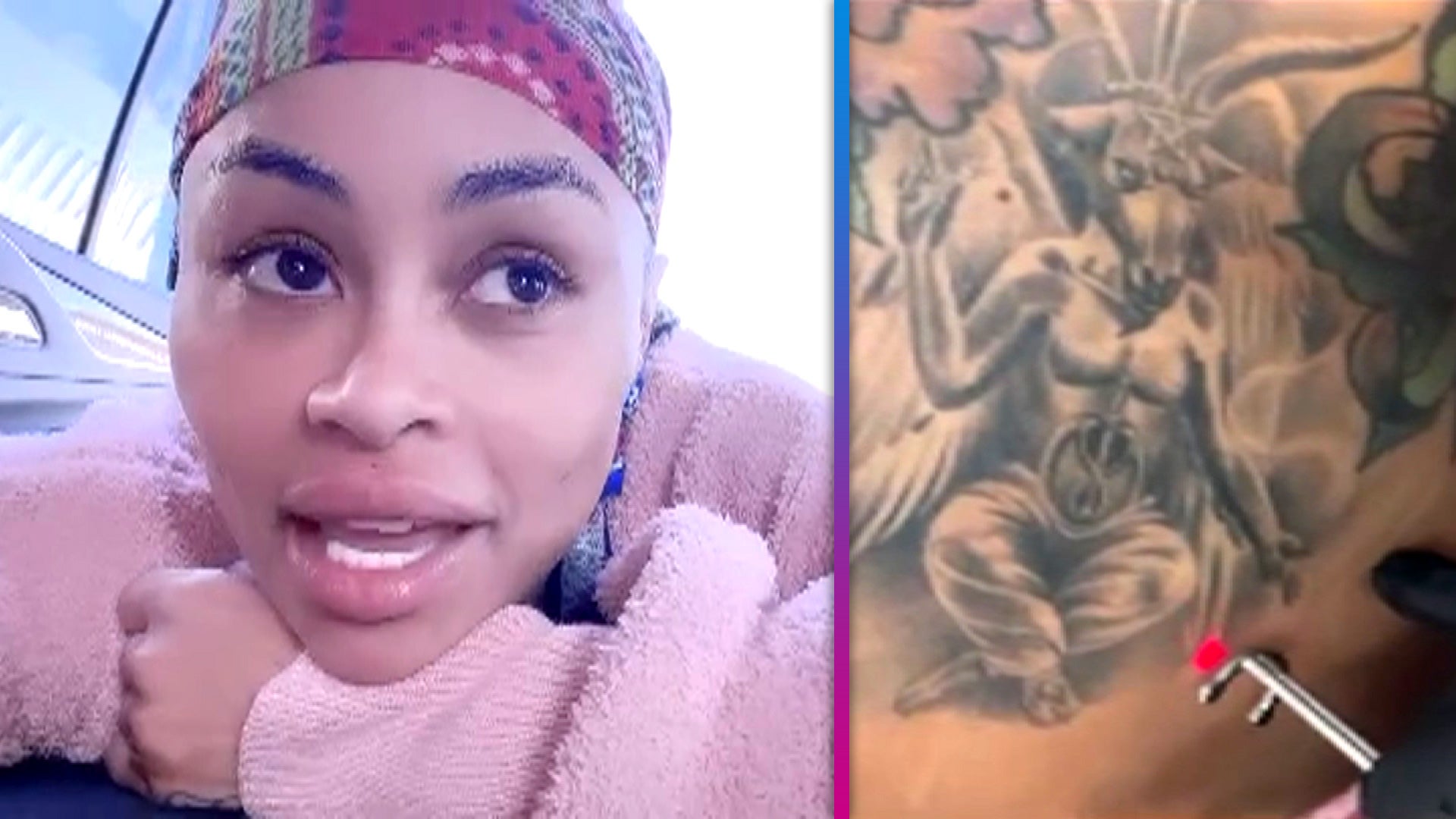Blac Chyna Tattoos It's A Girl!" Rob Kardashian And Blac Chyna Reveal