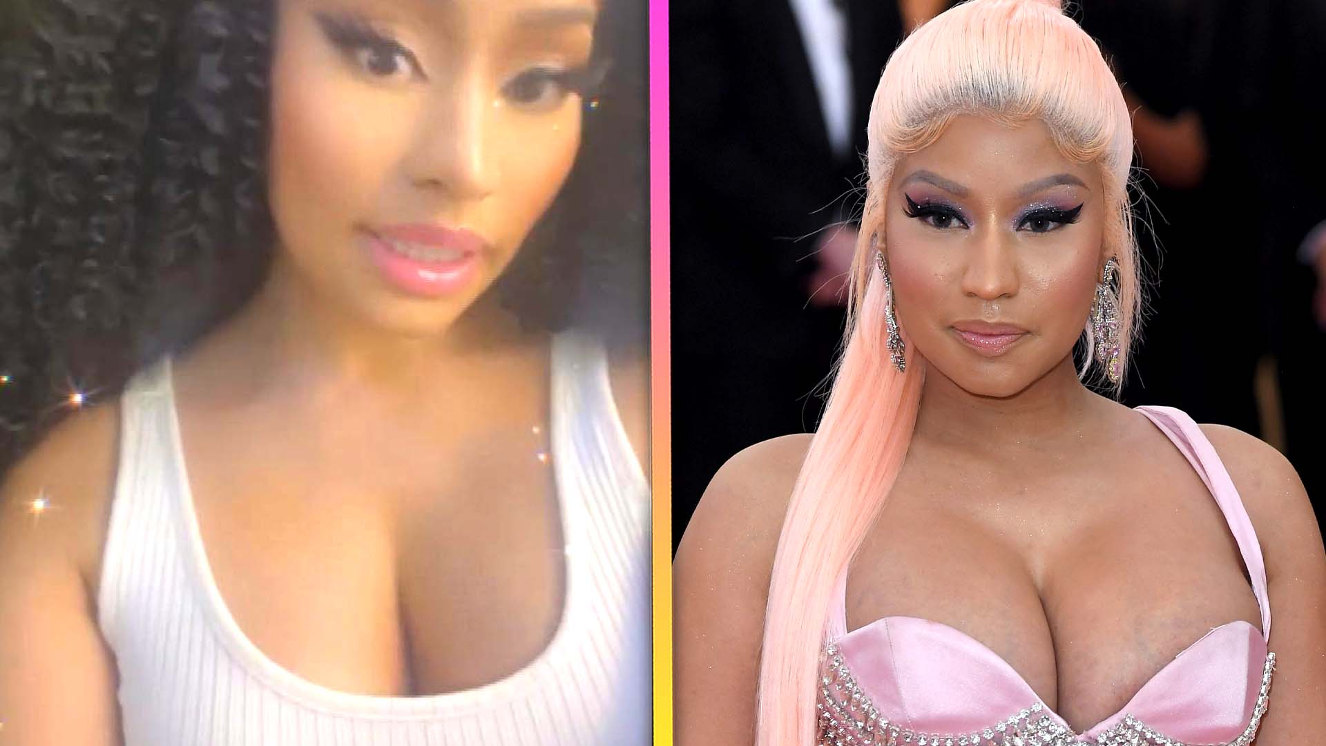 Nicki Minaj Fake Breast