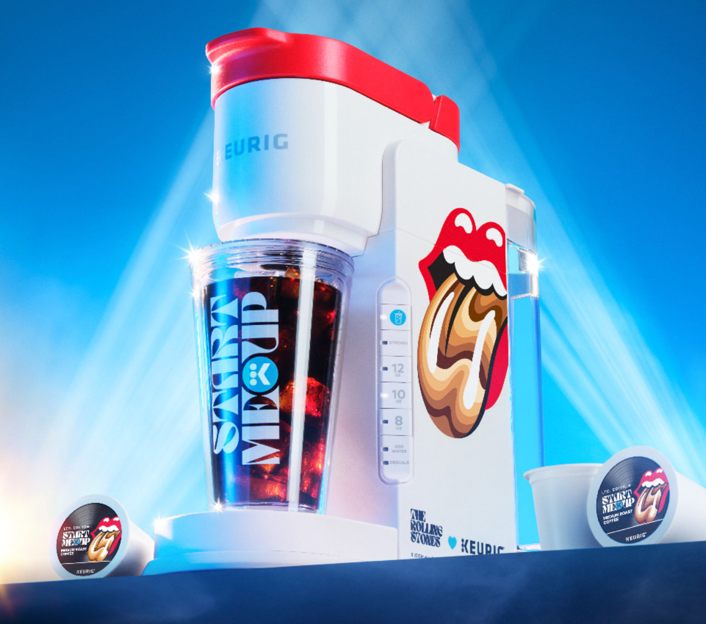 Keurig Launches Limited-Edition Rolling Stones Iced Coffee Maker — Just ...