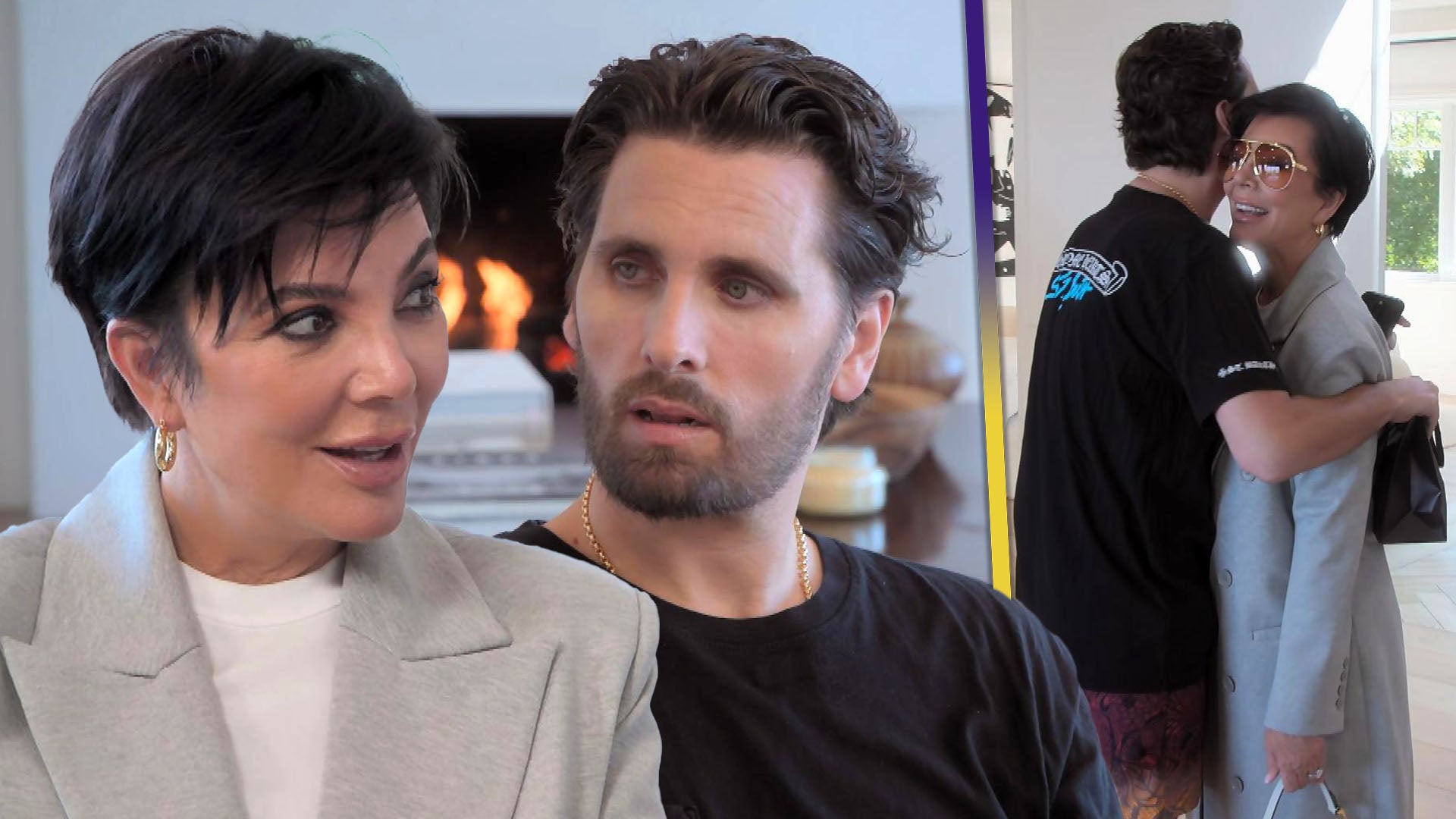 Scott Disick And Kim Kardashian 2024