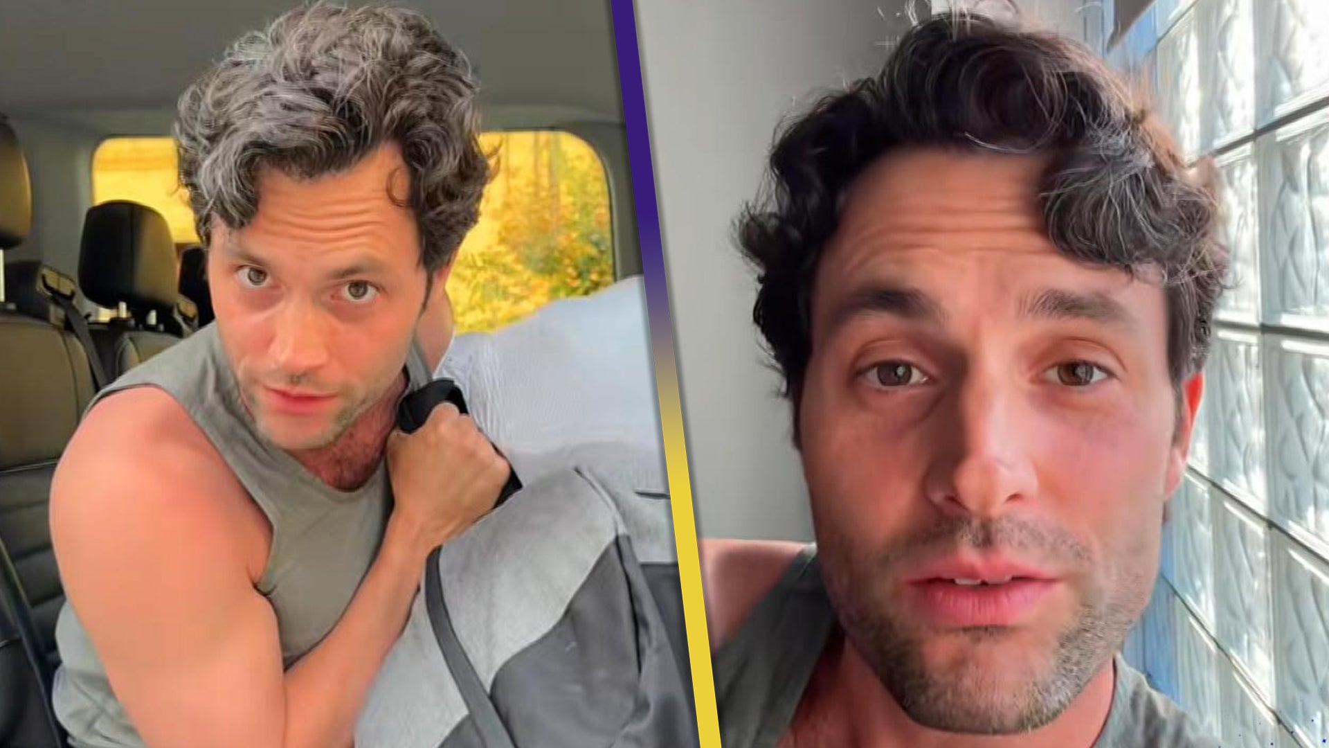 Penn Badgley 2024 Penn Badgley Wraps Filming 'You' With 'Demure'