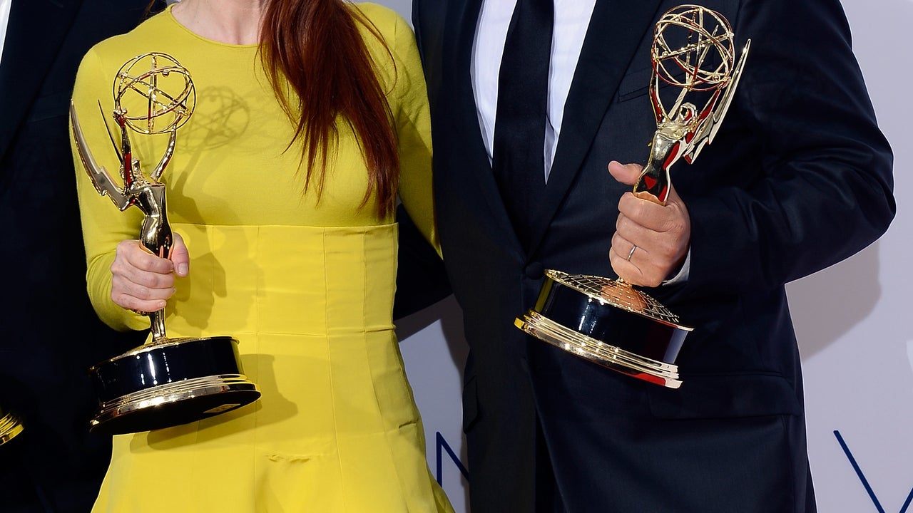 Emmy Gold! Winners Pose with Statuettes | Entertainment Tonight