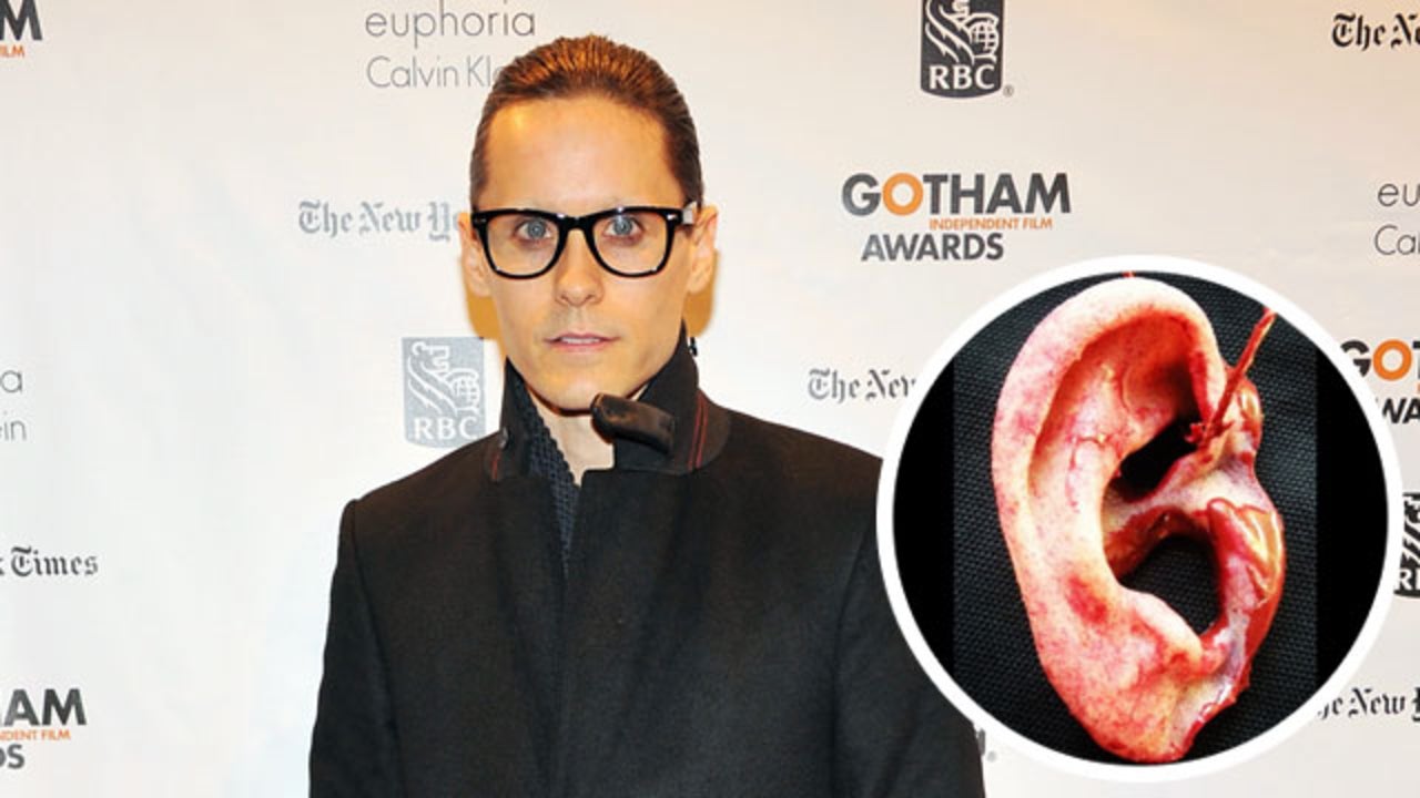Leto Posts Pic of Fan's Severed Ear | Entertainment Tonight