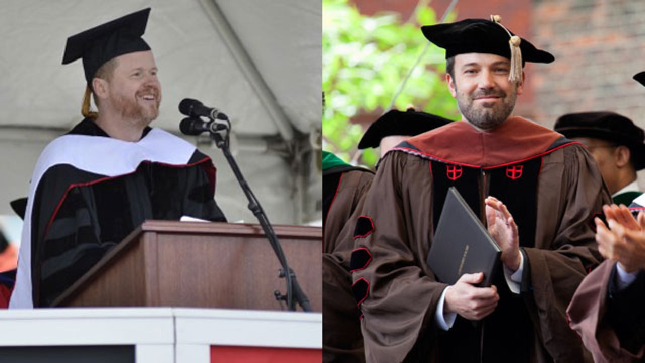 Whedon, Affleck Deliver Commencement Speeches | Entertainment Tonight