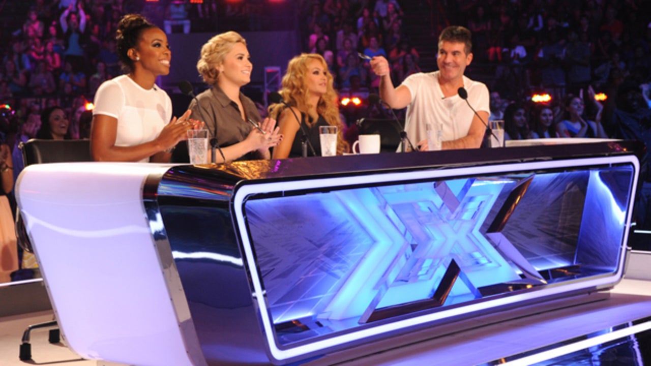Cowell Talks Baby News & 'X Factor' Season Three | Entertainment Tonight