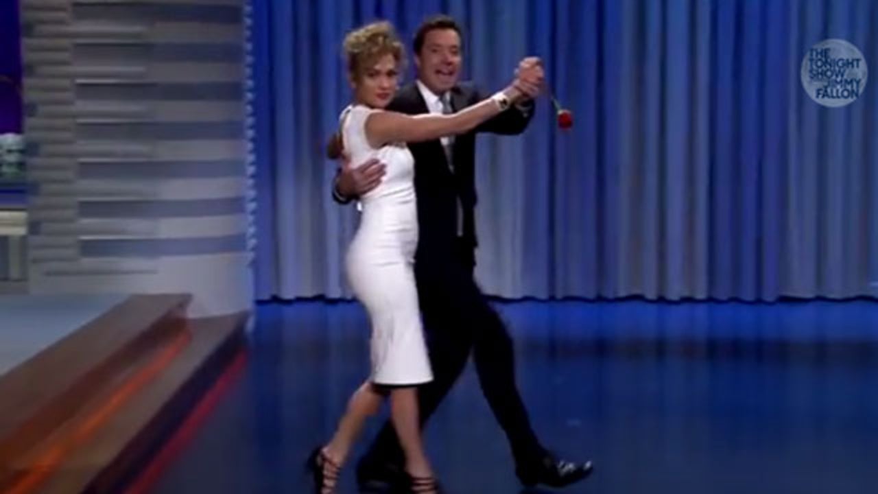 Is Jennifer Lawrence Watching? Fallon Dances with JLo! | Entertainment ...