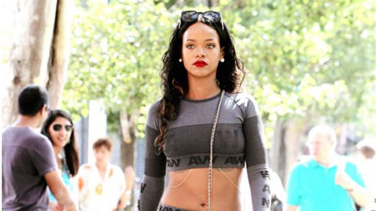 Rihanna Debuts the Questionable First Look at Alexander Wang's H&M ...