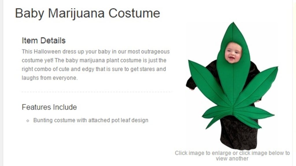 Now You Can Dress Your Baby as a Marijuana Leaf for Halloween ...