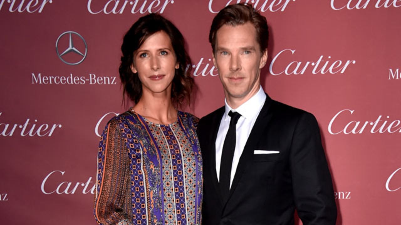 See Benedict Cumberbatch's Wife's Wedding Dress! | Entertainment Tonight