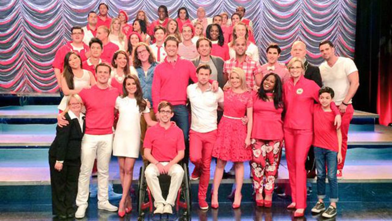 Chris Colfer and Jonathan Groff Reflect on Glee's Last Day of Filming ...