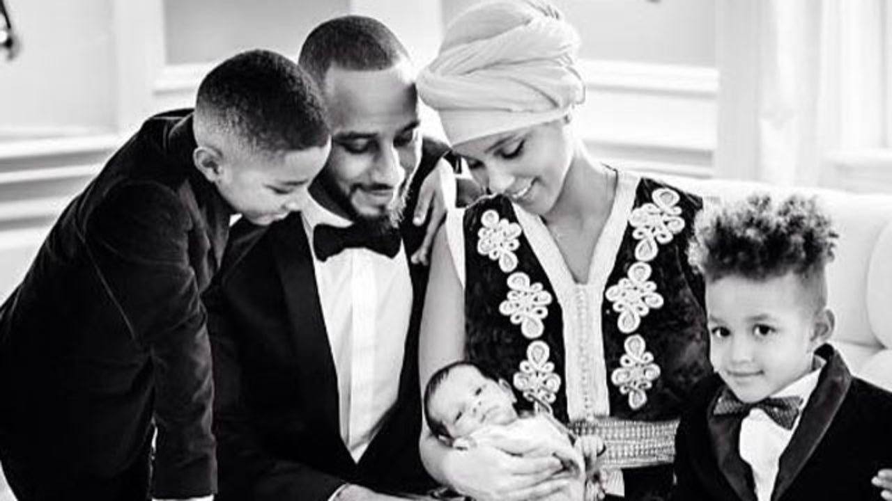 Alicia Keys Shows Off 2-Month-Old Baby in Most Adorable Family Pic ...