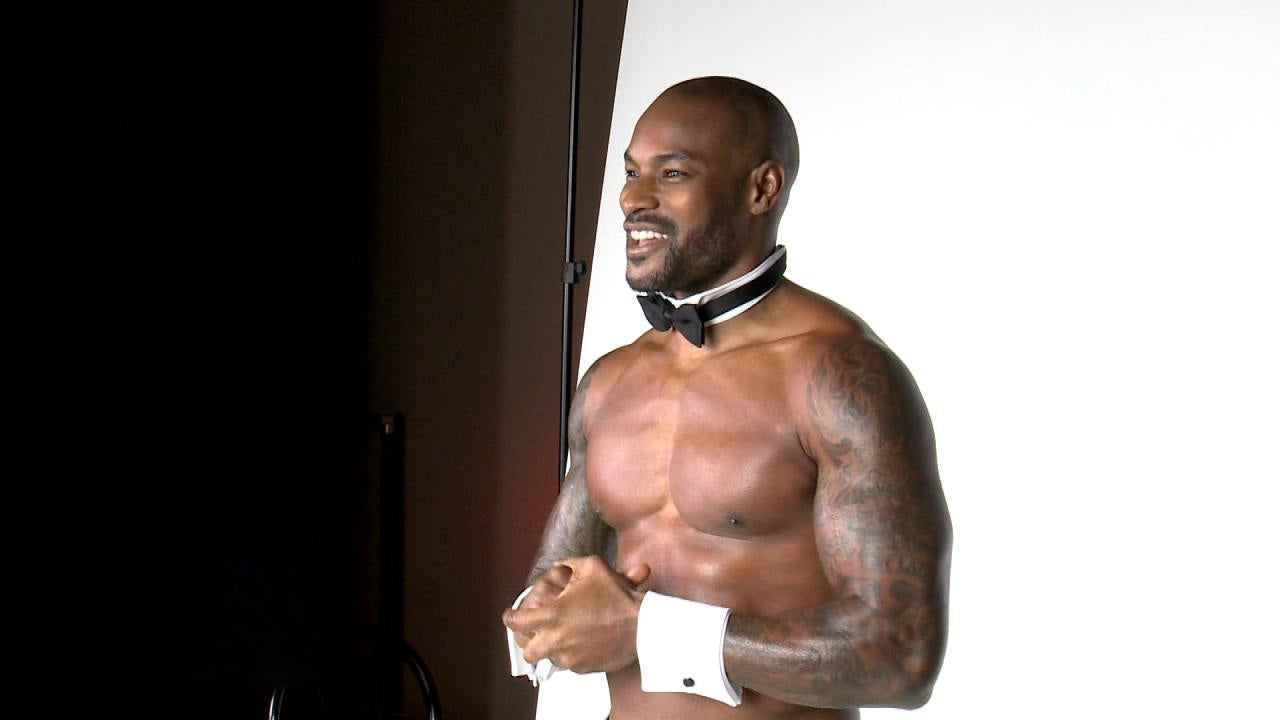 Tyson Beckford Strips Down With the Chippendales | Entertainment Tonight