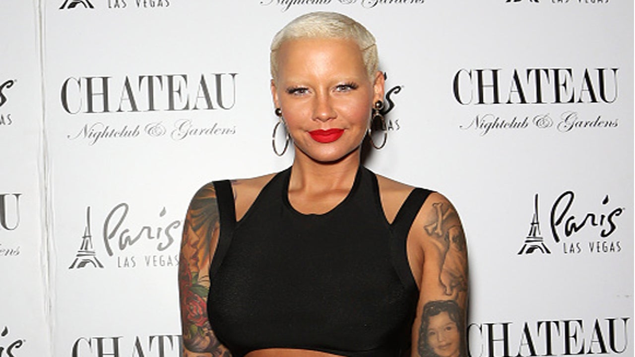 Amber Rose Is Completely Unrecognizable in This Super-'90s Throwback ...
