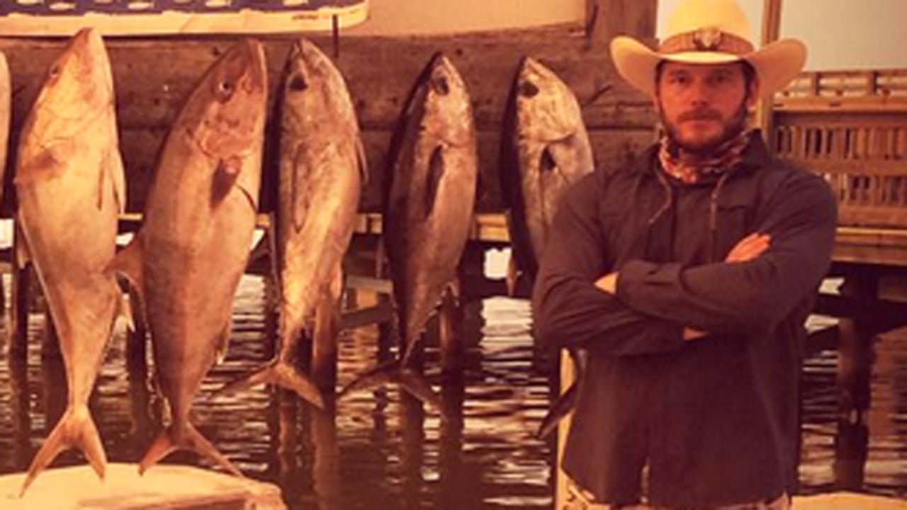 Chris Pratt Poses With Lots of Fish -- See How Many He Caught ...
