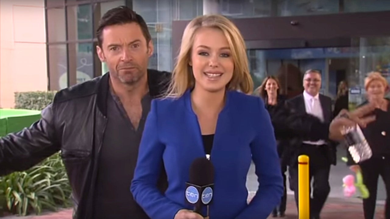 Hugh Jackman Photobombed an Australian News Reporter and It Was Amazing ...