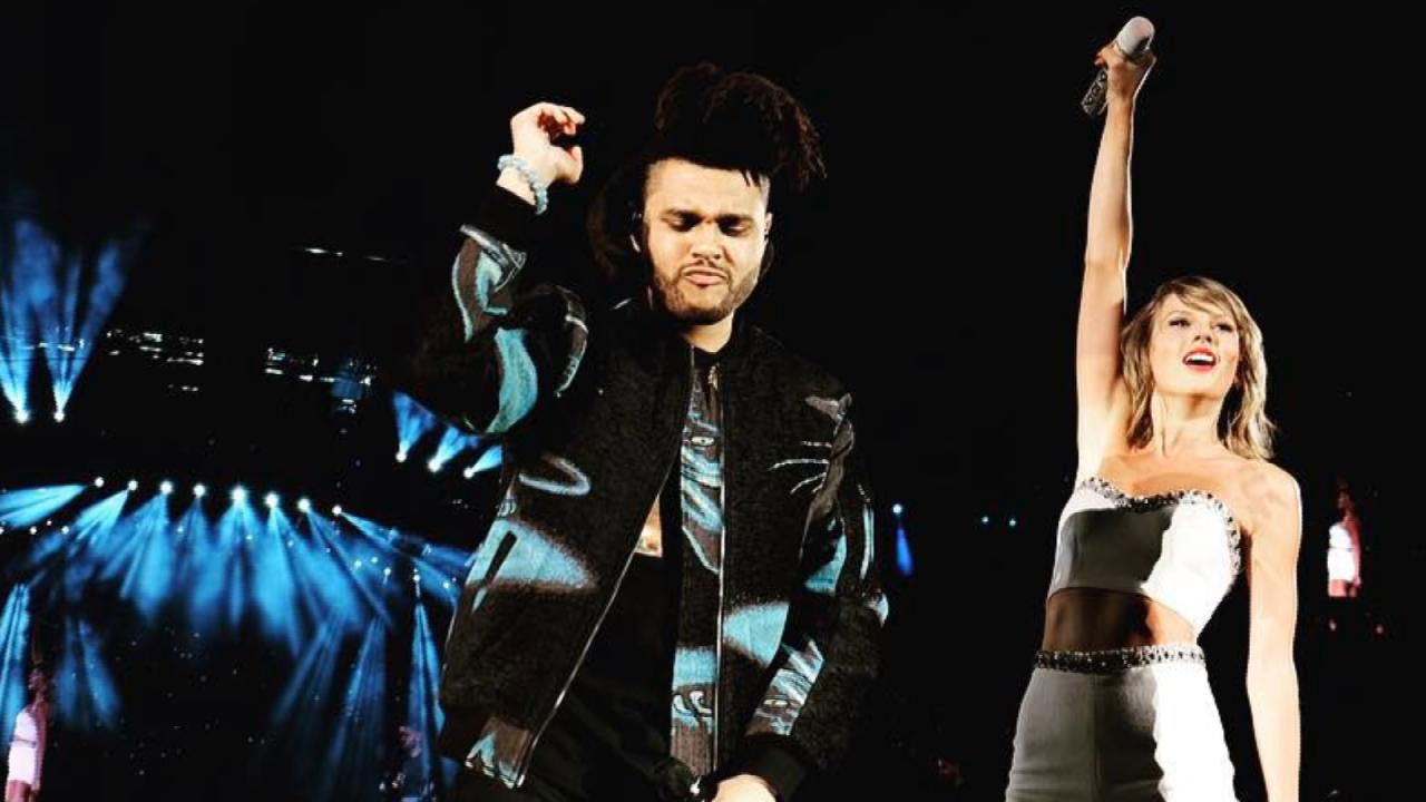 The Weeknd Says Taylor Swift Couldn't Stop 'Petting' His Hair When They ...