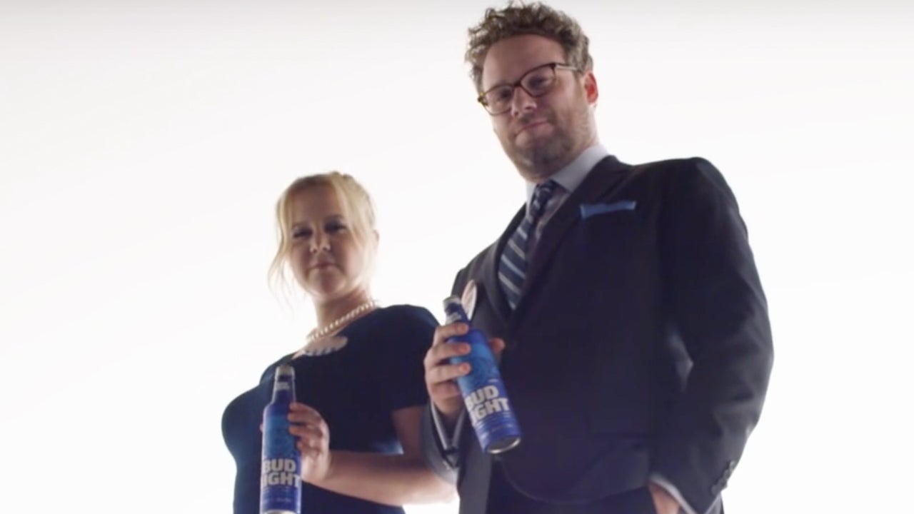 Amy Schumer and Seth Rogen Star in Bud Light Super Bowl Teaser ...