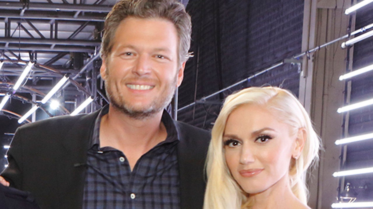 Blake Shelton Says He and Gwen Stefani are 'Really Happy', See Them Get ...