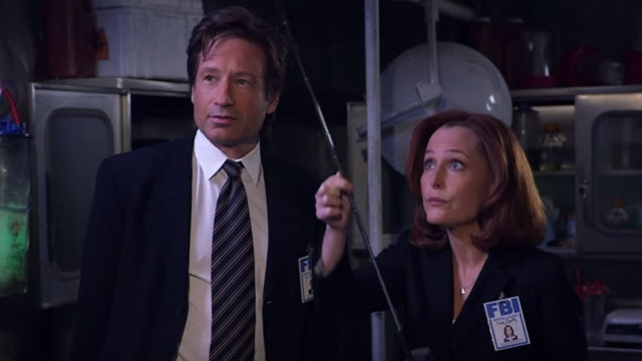 Jimmy Kimmel Finally Gets Mulder and Scully to Hook Up on 'X-Files ...