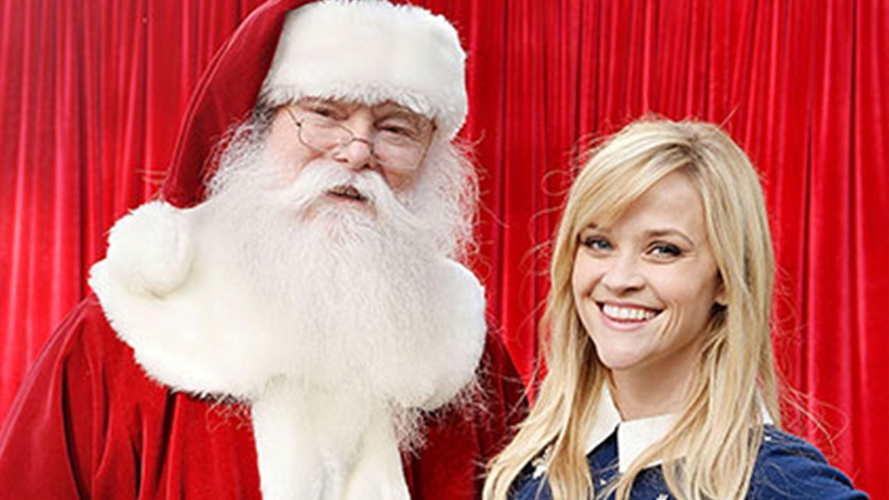 Reese Witherspoon Meeting Santa Claus Is All the Festive Cheer You Need ...