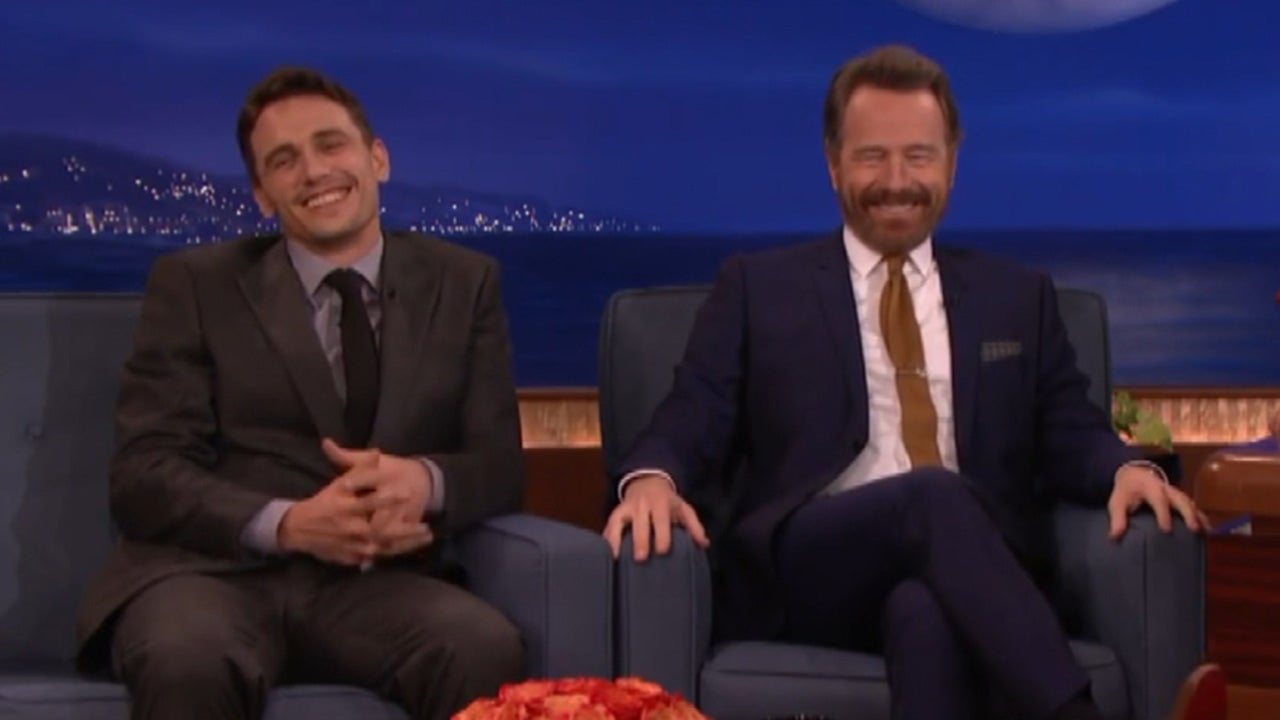 James Franco Kind Of Gifted 'Why Him?' Co-Star Bryan Cranston With ...