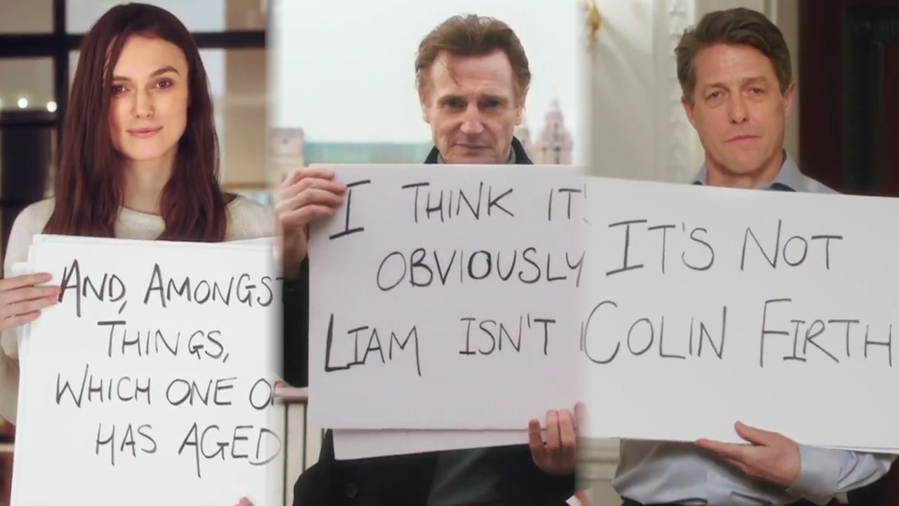 'Love Actually' Cast Recreates Iconic Scene in Epic Trailer for 'Red ...