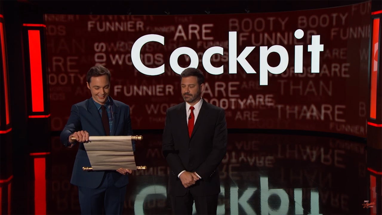 Jim Parsons and Jimmy Kimmel Read Out the Funniest Words in the English ...