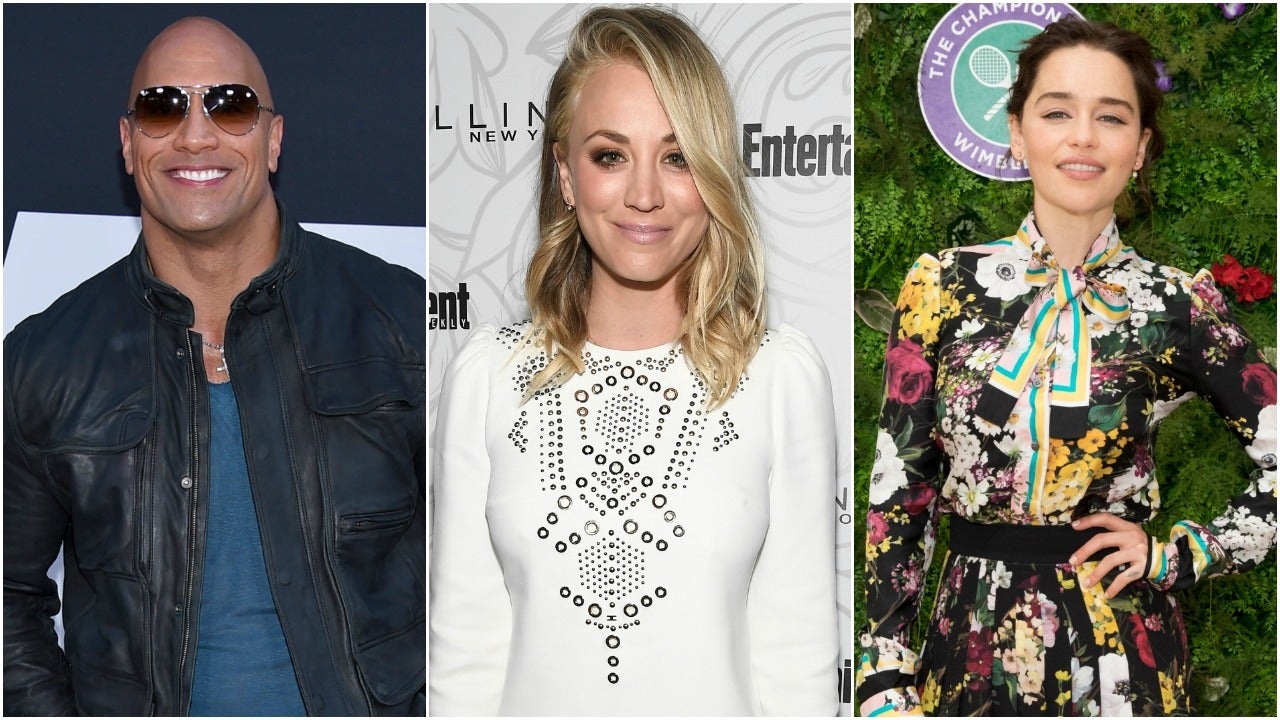 Dwayne Johnson, Kaley Cuoco Among TV's Highest-Paid Stars -- See What ...