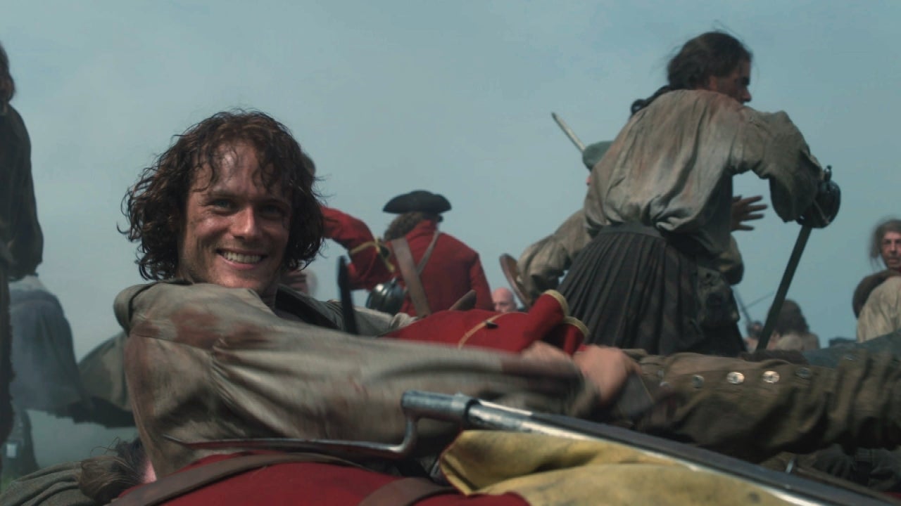 'Outlander' Season 3 Gag Reel: Cheeky Insults, Chest Grabbing & More ...