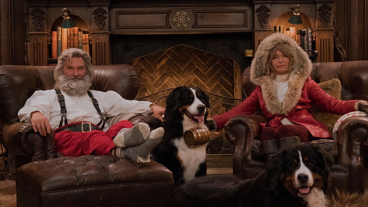 Goldie Hawn and Kurt Russell Pose as Sexy Mr. and Mrs. Claus: 'Never Thought I'd Be Sleeping ...