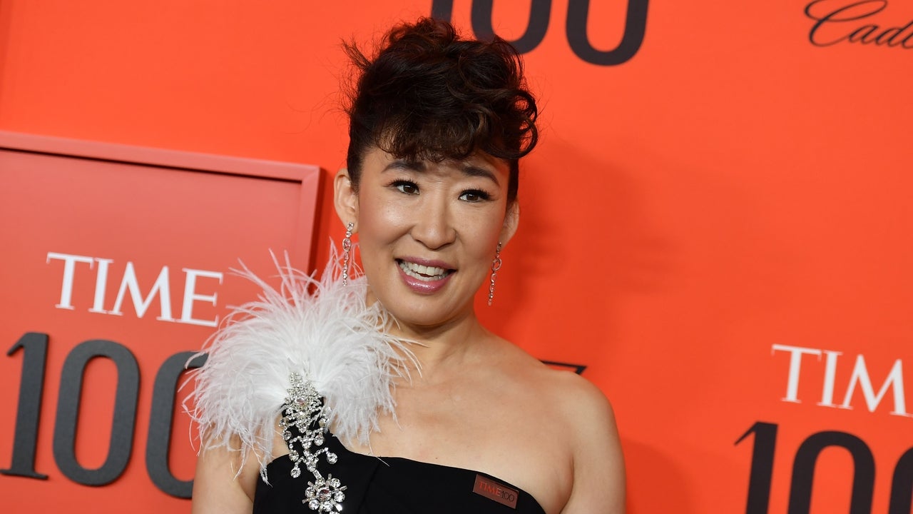 Sandra Oh Is a Timeless Beauty In Elegant Black Dress at Time 100 Gala ...