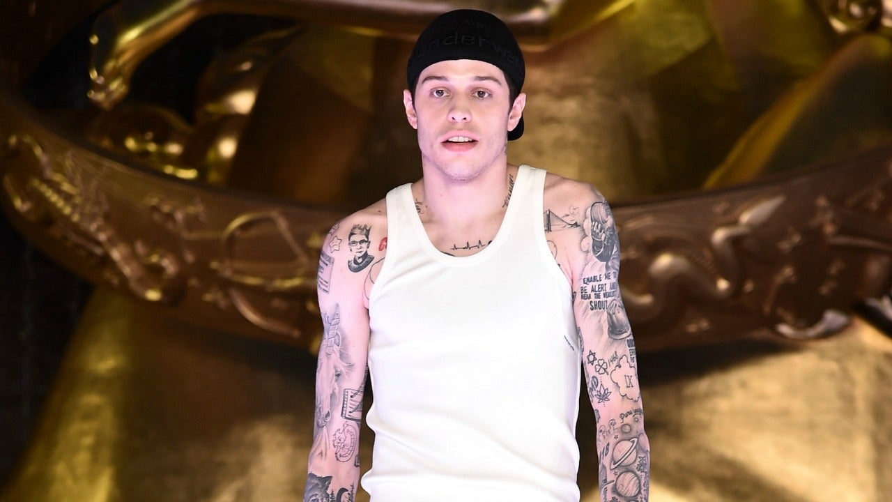 Pete Davidson Makes His Runway Debut In Alexander Wang Fashion Show ...