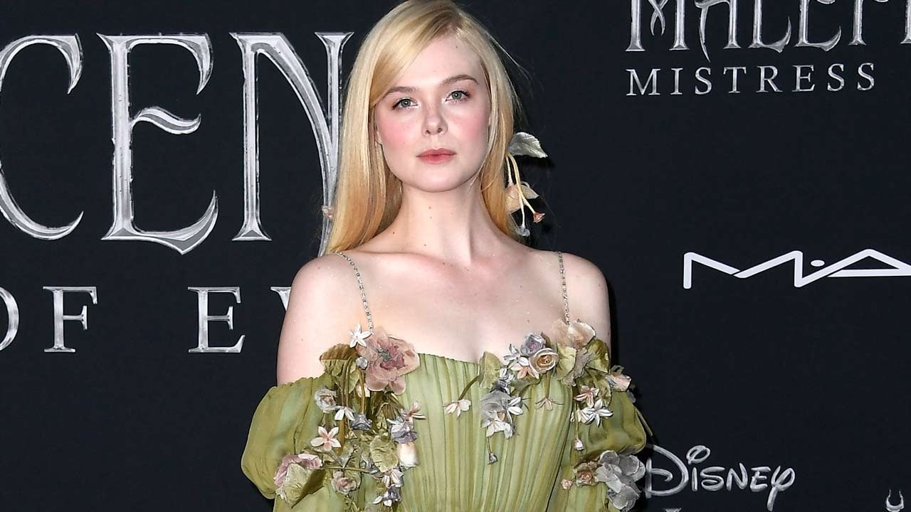 Elle Fanning Channels Princess Aurora at 'Maleficent: Mistress of Evil ...