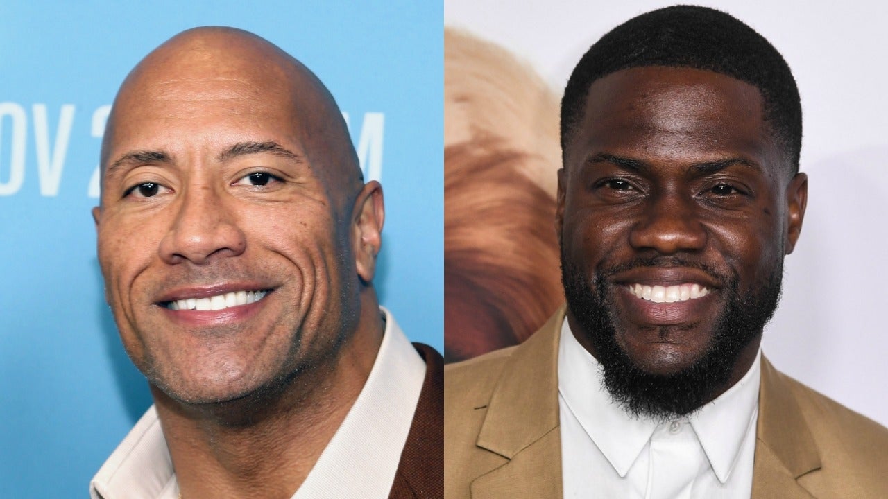Kevin Hart and Dwayne Johnson Film Hilarious Joint Instagram Posts on ...