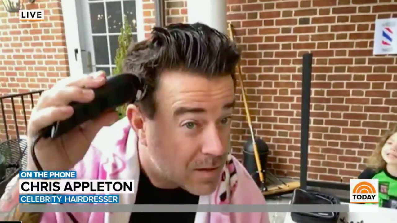 Carson Daly Cuts His Own Hair Live on the 'Today' Show and Shocks Fans ...