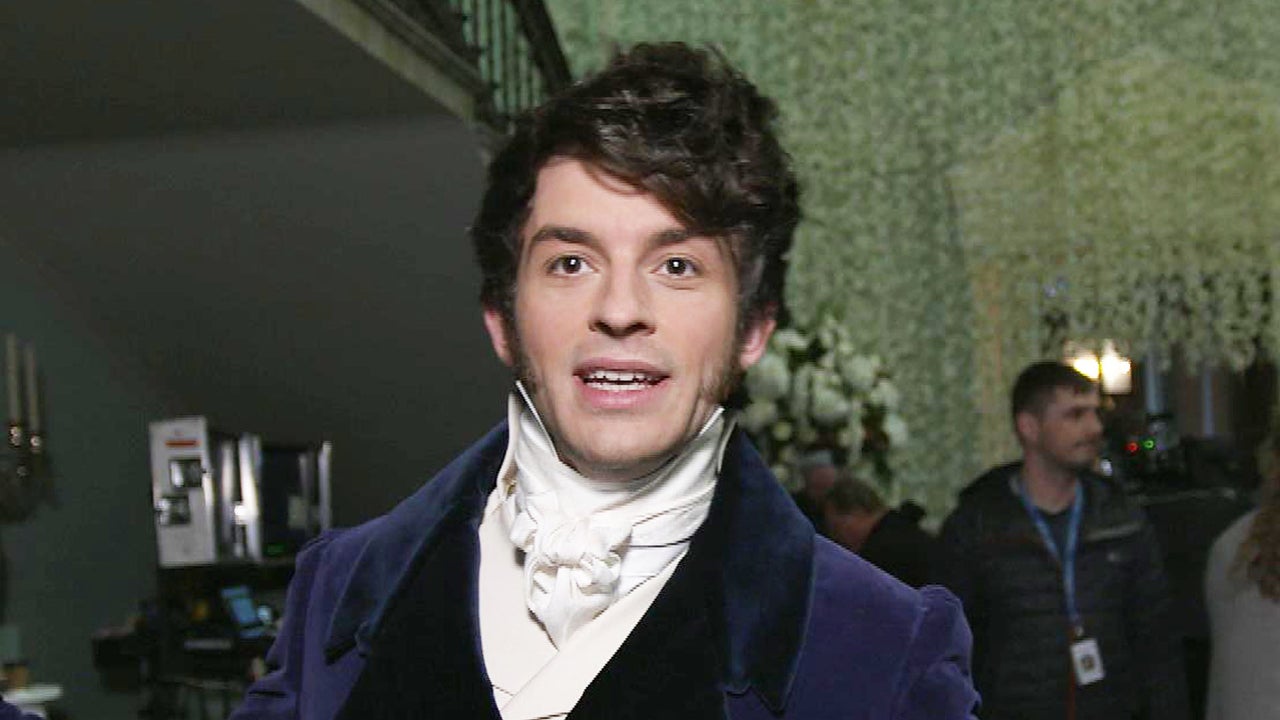 'Bridgerton' Star Luke Newton Teases Season 2 With Throwback Set Pics ...