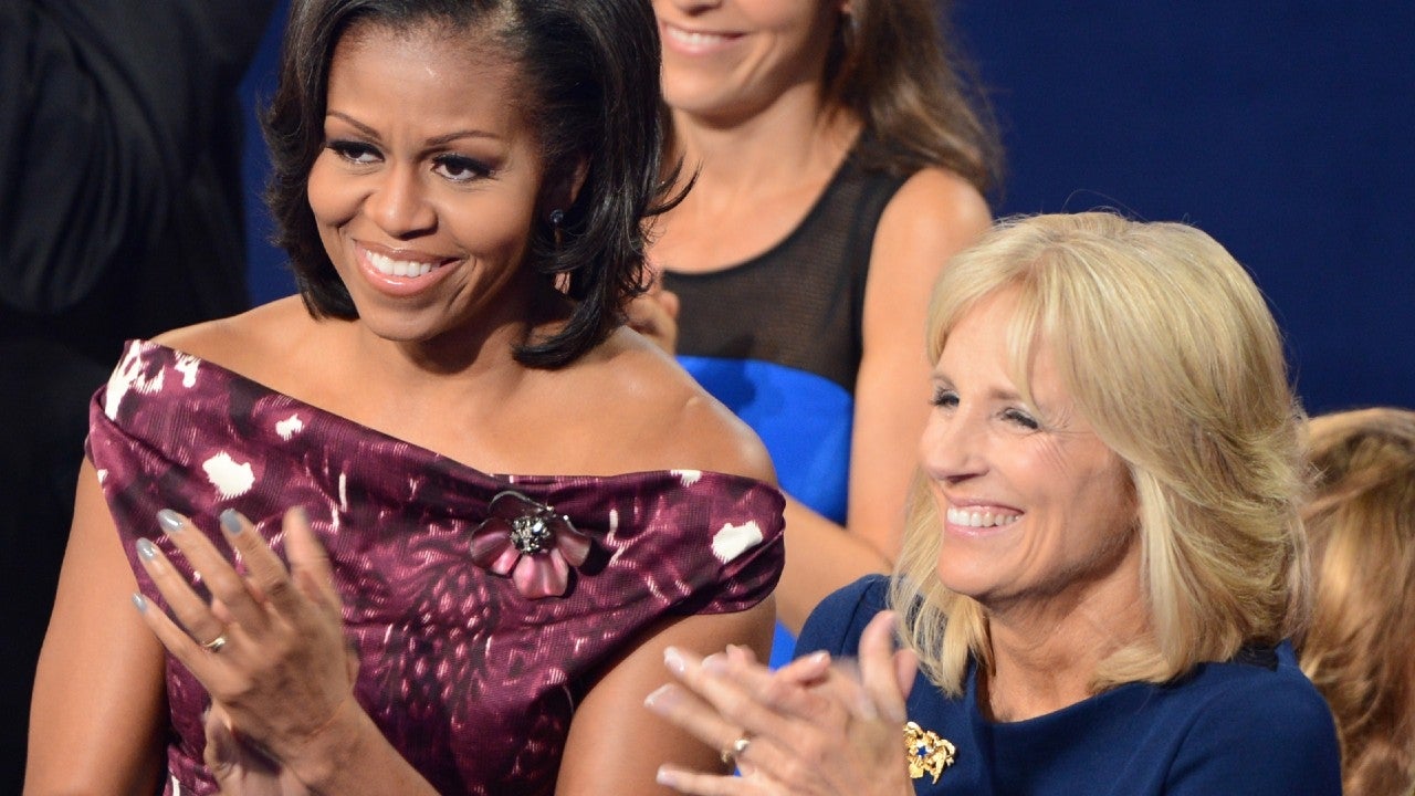 First Lady Jill Biden Gives Michelle Obama a Produce Basket From the ...