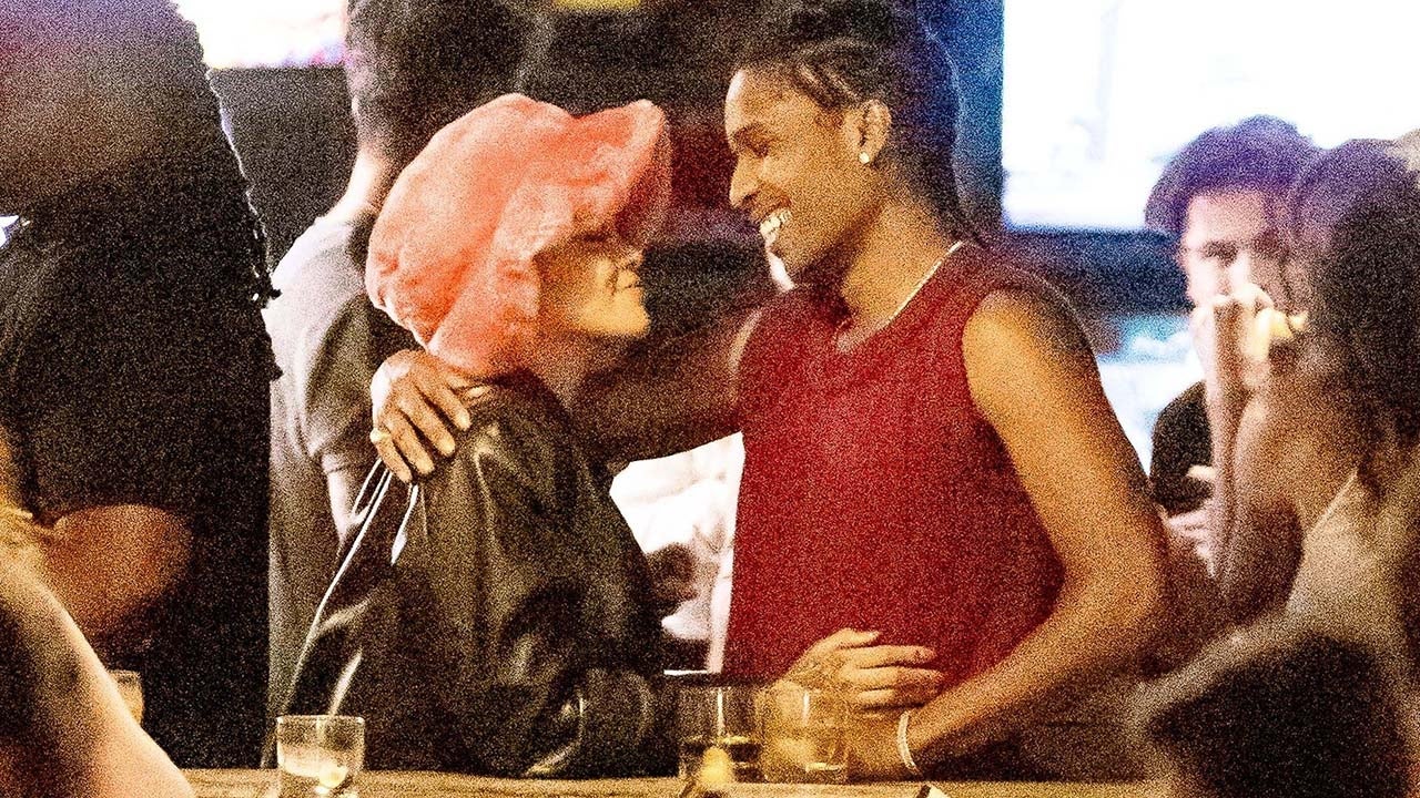 Rihanna and A$AP Rocky Share a Kiss During Arcade Date Night ...