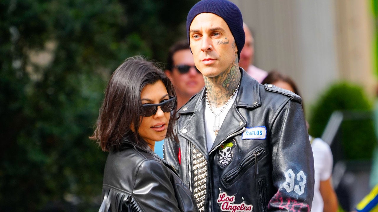 Kourtney Kardashian and Travis Barker Rock 'True Romance' Costumes in ...