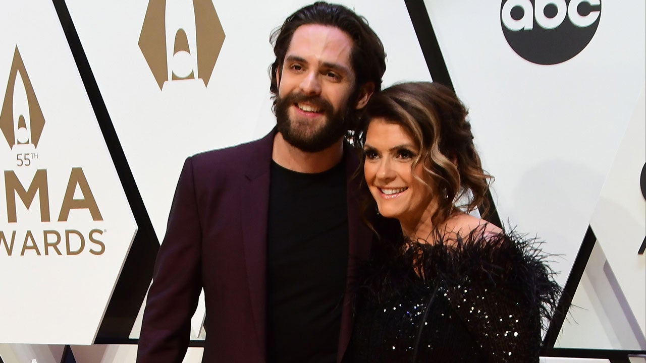 Thomas Rhett on Bringing His Mom to the 2021 CMAs as He Awaits Baby's ...