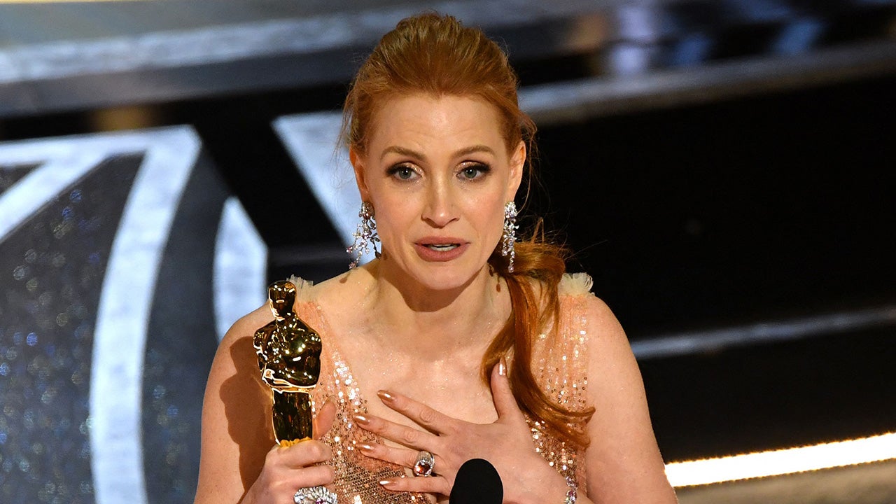 Jessica Chastain Delivers Passionate Speech After Winning Best Actress ...