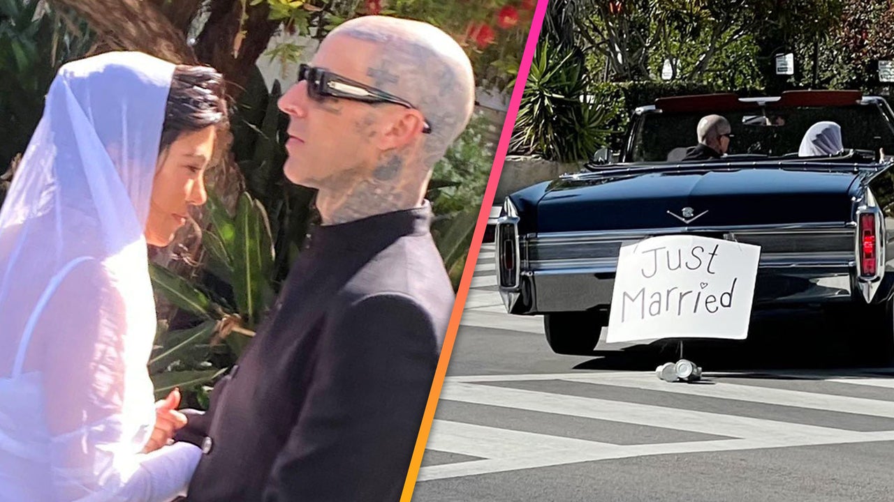 Kourtney Kardashian and Travis Barker Share Intimate Photos From Their ...